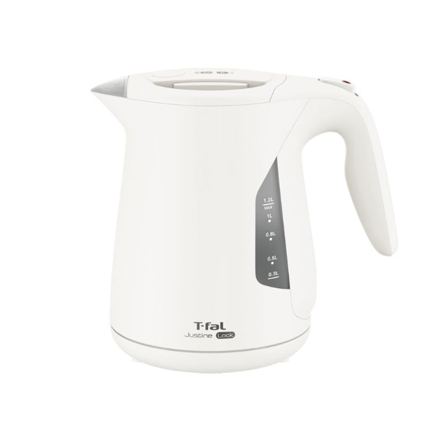 T-fal ティファール ジャスティン ロック ホワイト 1.2L KO5901JP(ホワイト): ティファール｜JAL Mall｜マイルがたまる・つかえる ショッピングモール