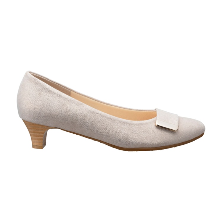 BEAUFIT A14Y ラウンドトウデザインパンプス ライトベージュパール ビューフィット パンプス(22.5cm ライトベージュパール): REGAL FOOT COMMUNITY JAL ...