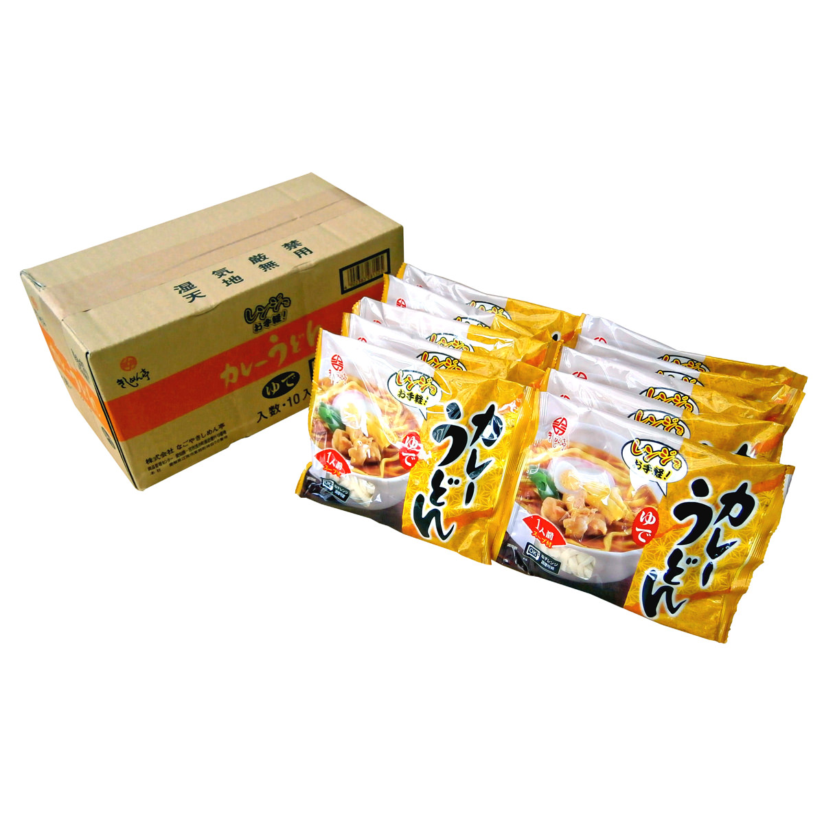 レンジ対応 名古屋 ゆで カレーうどん 〔めん180g×10、スープ15g×10〕: 産直お取り寄せニッポンセレクト Prime｜JAL Mall｜ショッピングでマイルがたまる・つかえる