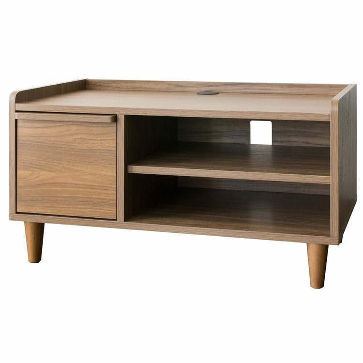 北欧風テレビラック 80cm IR-TV-004 ナチュラルホワイト