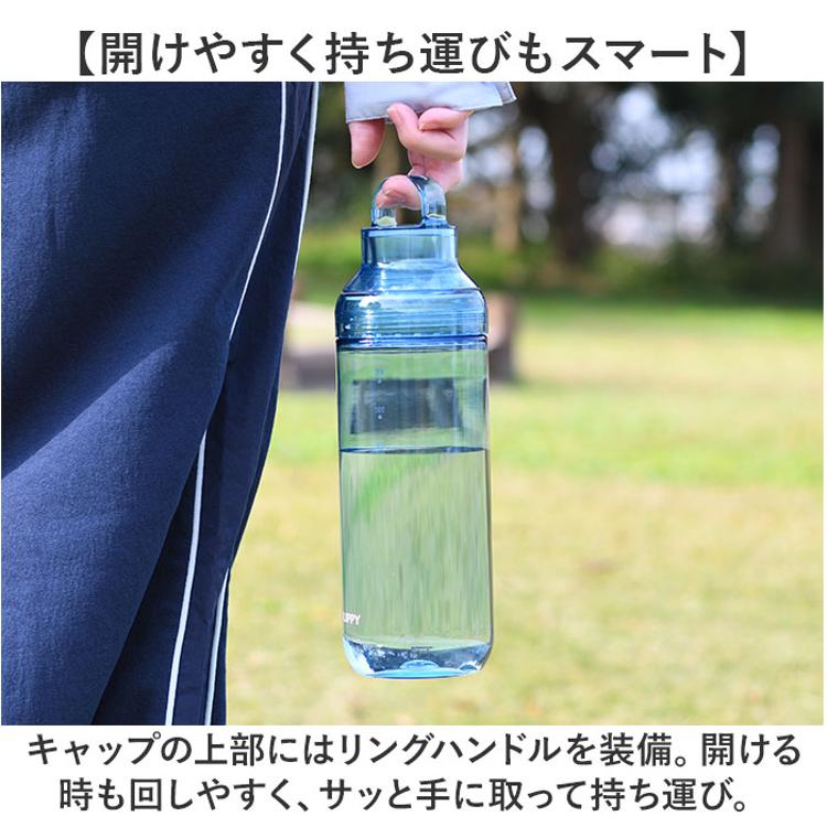 LIPPY ウォーターボトル 1L 通販 日本製 水筒 1000ml 1リットル マグボトル 直飲み水筒 クリアボトル 軽量 軽い 飲み口広い 洗いやすい 広口 手が入る tritan トライ ...