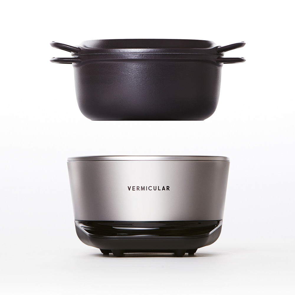 バーミキュラ ライスポット ソリッドシルバー RP23A-SV