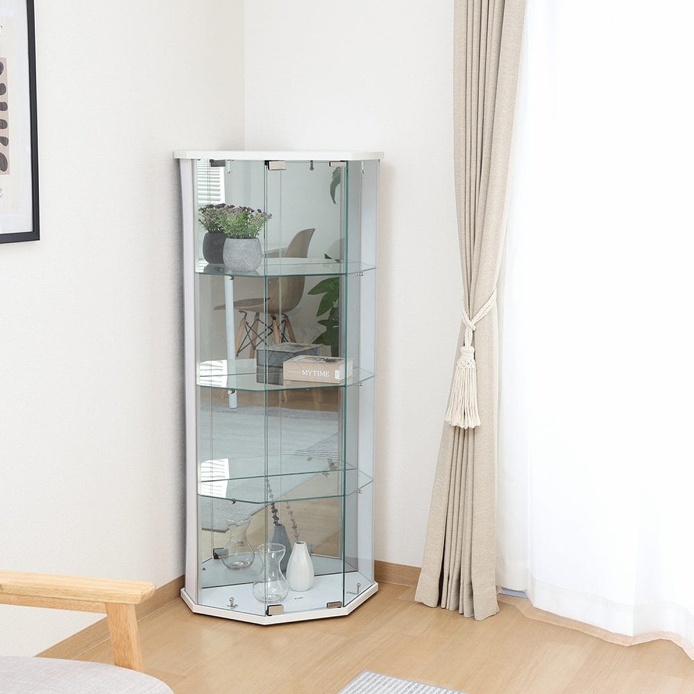 ガラスコレクションケース BAAL コーナー WH 63935 メーカー直送 返品・キャンセル不可[他商品との同時購入不可]: サンドラッグ｜JAL Mall｜ショッピングでマイルがたまる・つかえる