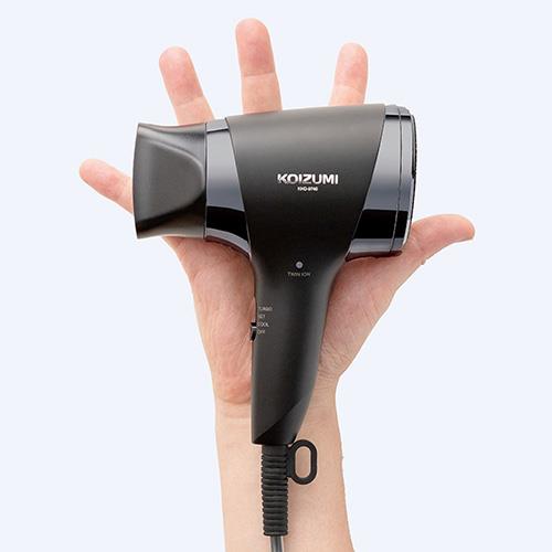 コイズミ(KOIZUMI) KHD-9740-K(ﾌﾞﾗｯｸ) マイナスイオンヘアドライヤー 軽量 ｺﾝﾊﾟｸﾄ 2段階風量切替/1200W: ECカレント｜JAL Mall｜マイルがたまる ...